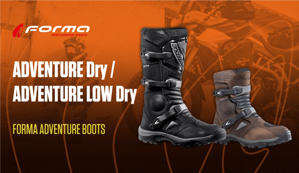 【Forma】 ADVENTURE Dry/ADVENTURE LOW Dry | 特集｜RIDE-MOTO | OKADA (ライドモト)